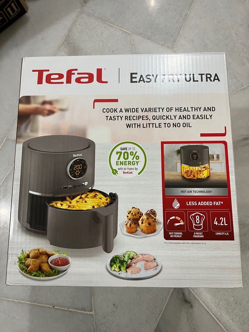Tefal Easy Fry Ultra EY111B40, TV & Home Appliances, Kitchen Appliances ...