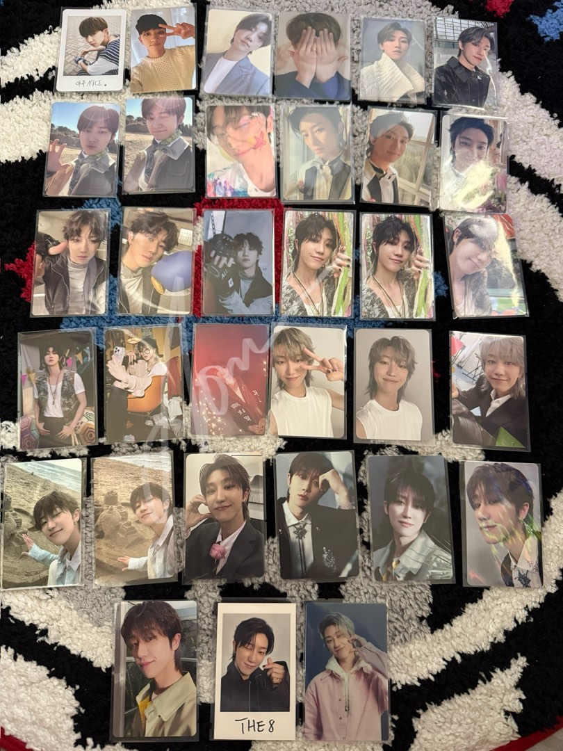 The 8 / Minghao Photocards, Hobbies & Toys, Memorabilia & Collectibles ...