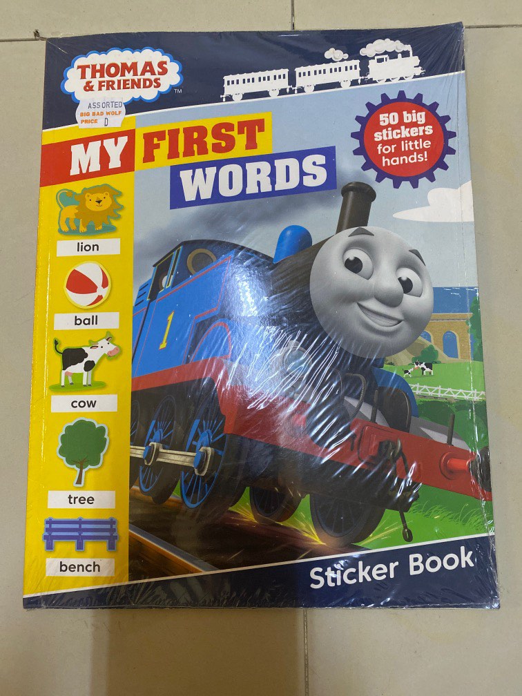 Thomas & Friends My First Word Sticker Book, Hobbies & Toys, Books ...