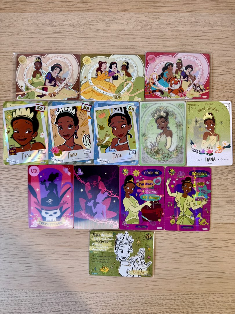 Tiana Set | Disney Princess Cards | 100% Original from Card Fun ...
