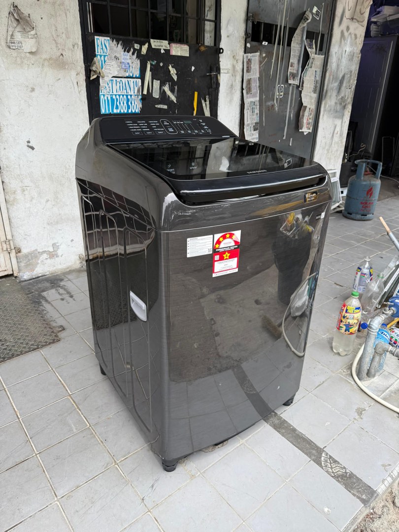 Top load Samsung digital inverter washing machine 14kg fully automatic ...