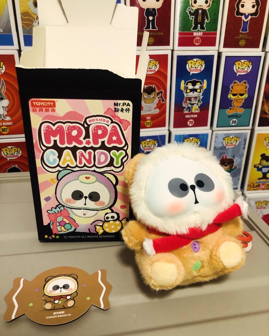 Toy City x Mr. Pa Candy Plushie Series Blind Box, Hobbies & Toys, Toys ...