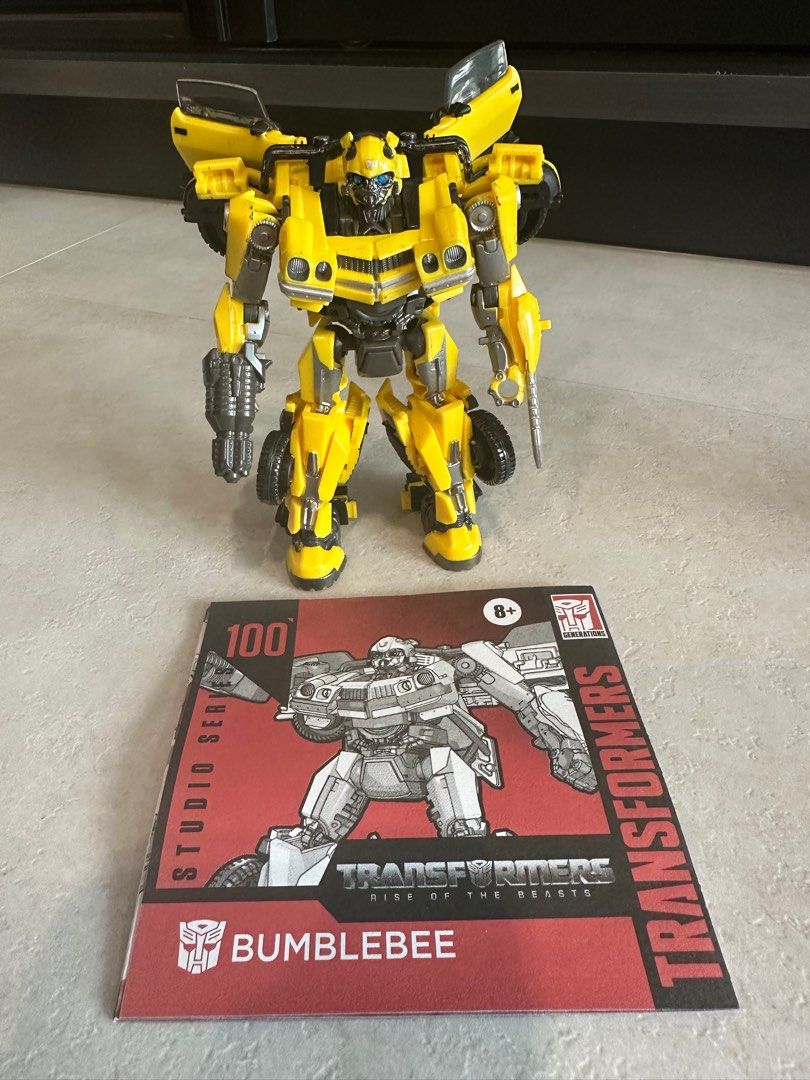 Transformer studio series ss-100 bumblebee rotb deluxe rise of the ...