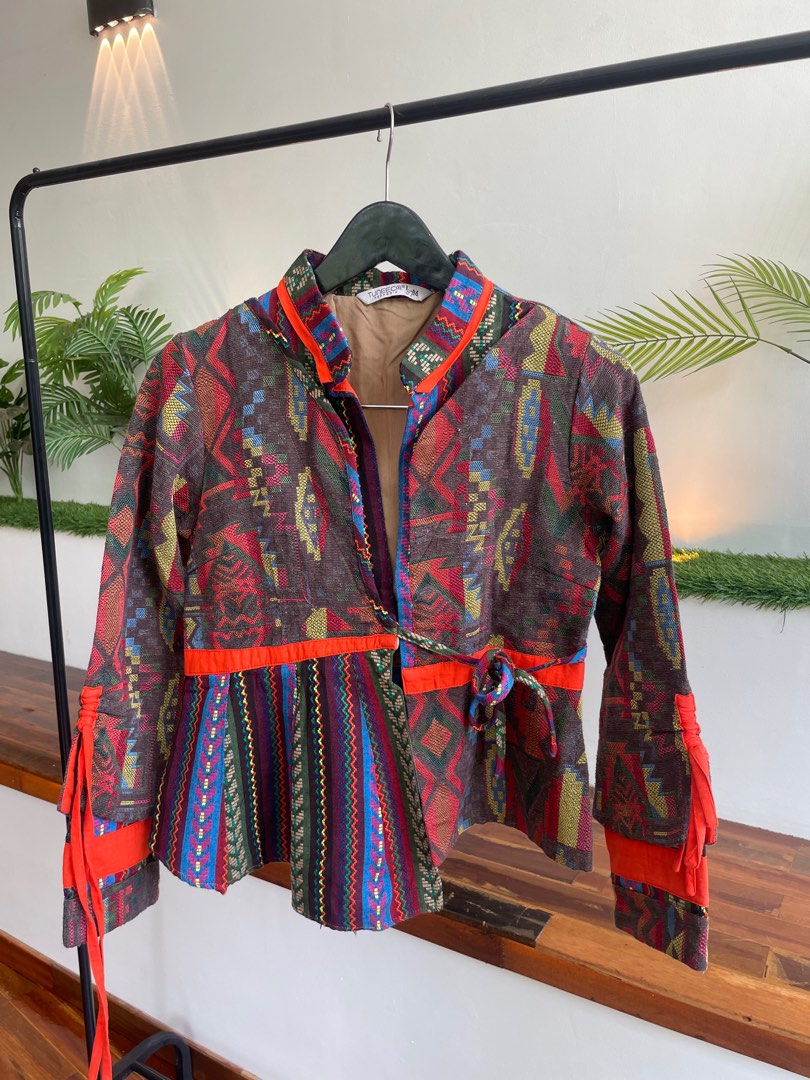 Tuneeca Blazer Batik Outer Tunik Katun Lucu Unik Vintage Branded|| not ...