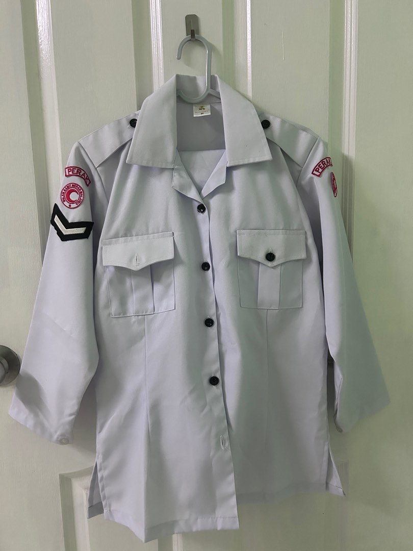 Uniform Bulan Sabit Merah (PBSM) - School wear, Women's Fashion ...