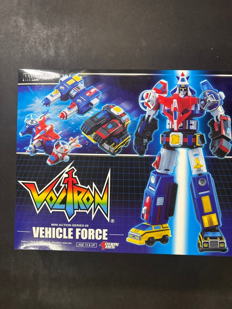VOLTRON Mini action Series Vehicle Force, Hobbies & Toys, Toys & Games ...