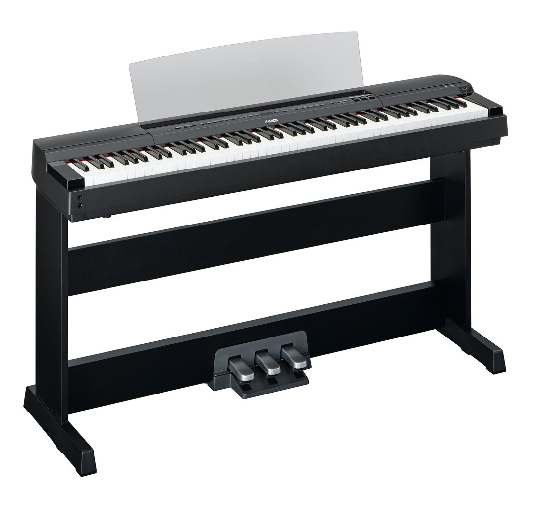 Yamaha P255 - Portable digital piano with Stand, Hobbies & Toys, Music ...