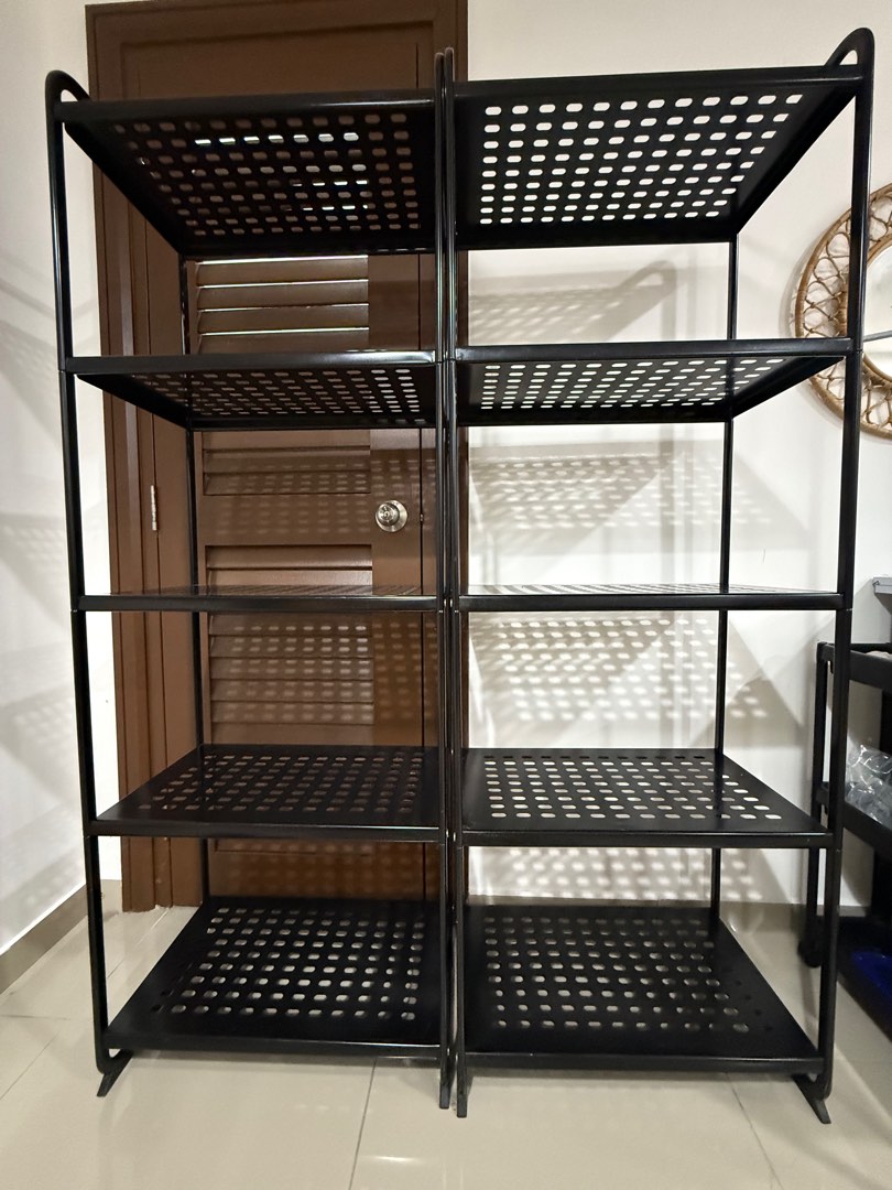 2 pcs Ikea Mulig Shelving (Self pick up only), Furniture & Home Living ...