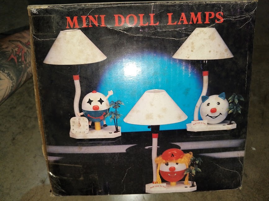 80s Mini Doll Lamp Vintage WORKING BRAND NEW, Hobbies & Toys ...