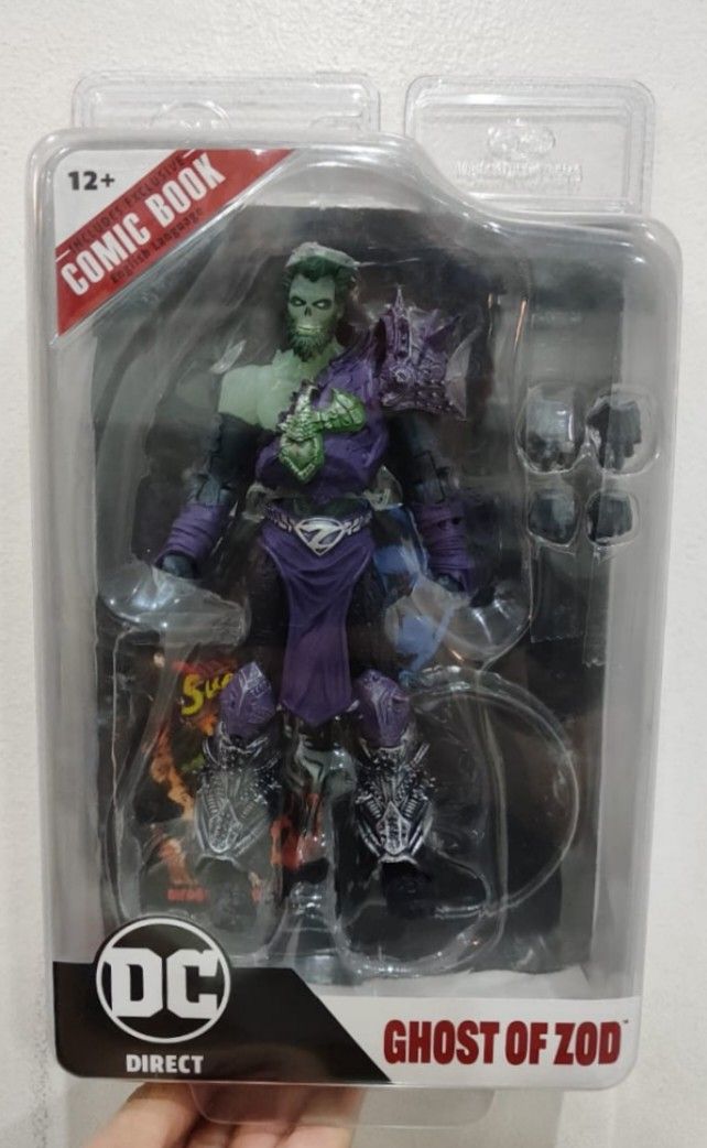 Action Figure McFarlane Ghost of Zod - DC, Toys & Collectibles, Mainan ...