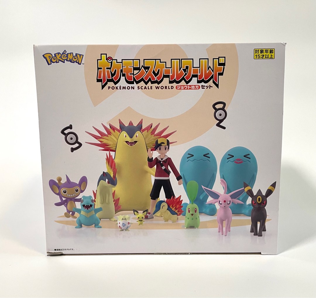 Pokemon scale world [SET] Johto figure, Hobbies & Toys, Toys & Games on ...