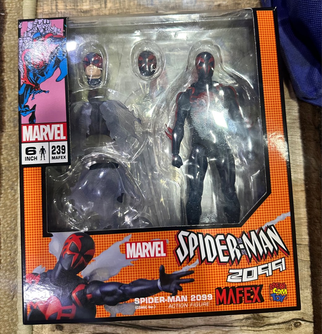 BIB Medicom MAFEX No. 239 Spider-Man SpiderMan 2099, Hobbies & Toys ...