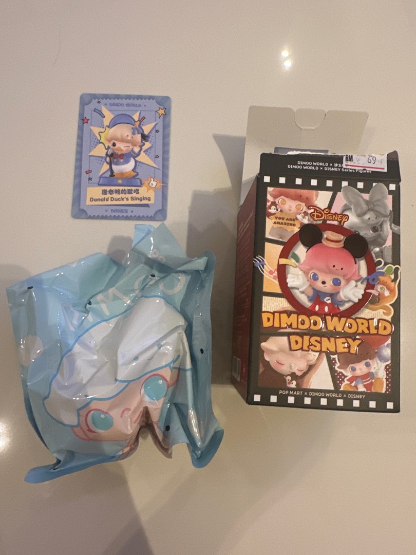 BNIF Dimoo world Disney X Donald Duck singing, Garage Sale on Carousell