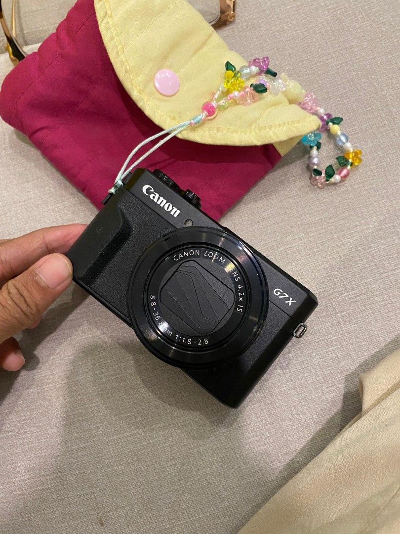Canon G7X Mark II FREE 2 Baterai Kingma, Elektronik, Lainnya di Carousell