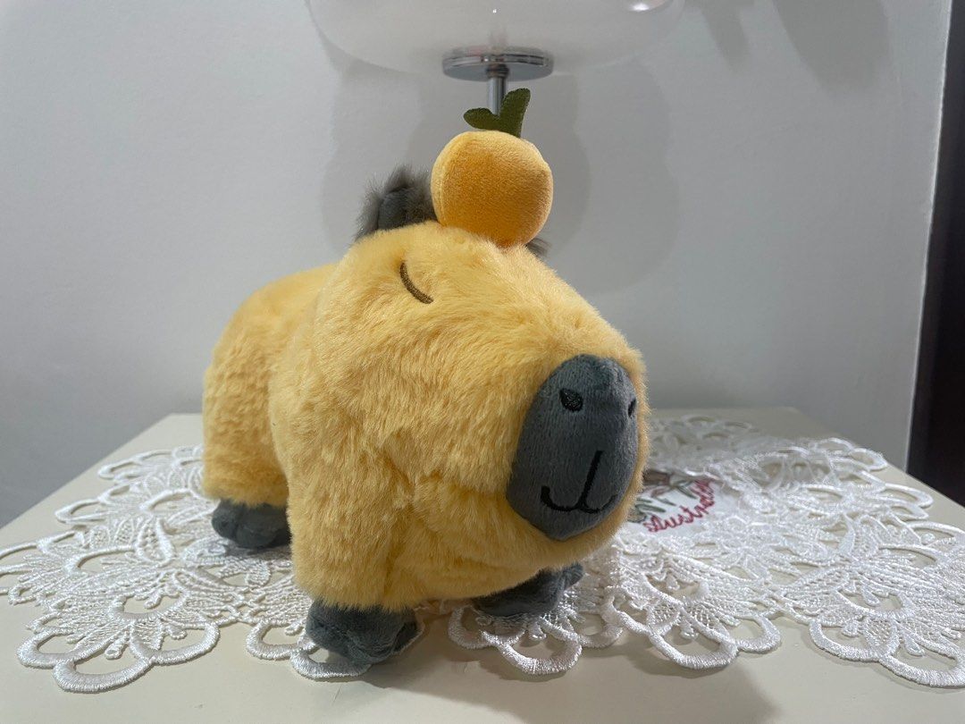 Capybara stuffed toy, Hobbies & Toys, Toys & Games on Carousell