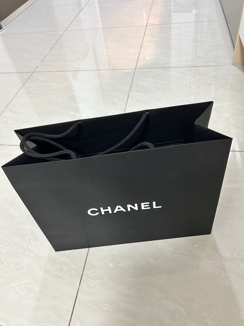 Chanel Paper Bag, Luxury, Bags & Wallets on Carousell
