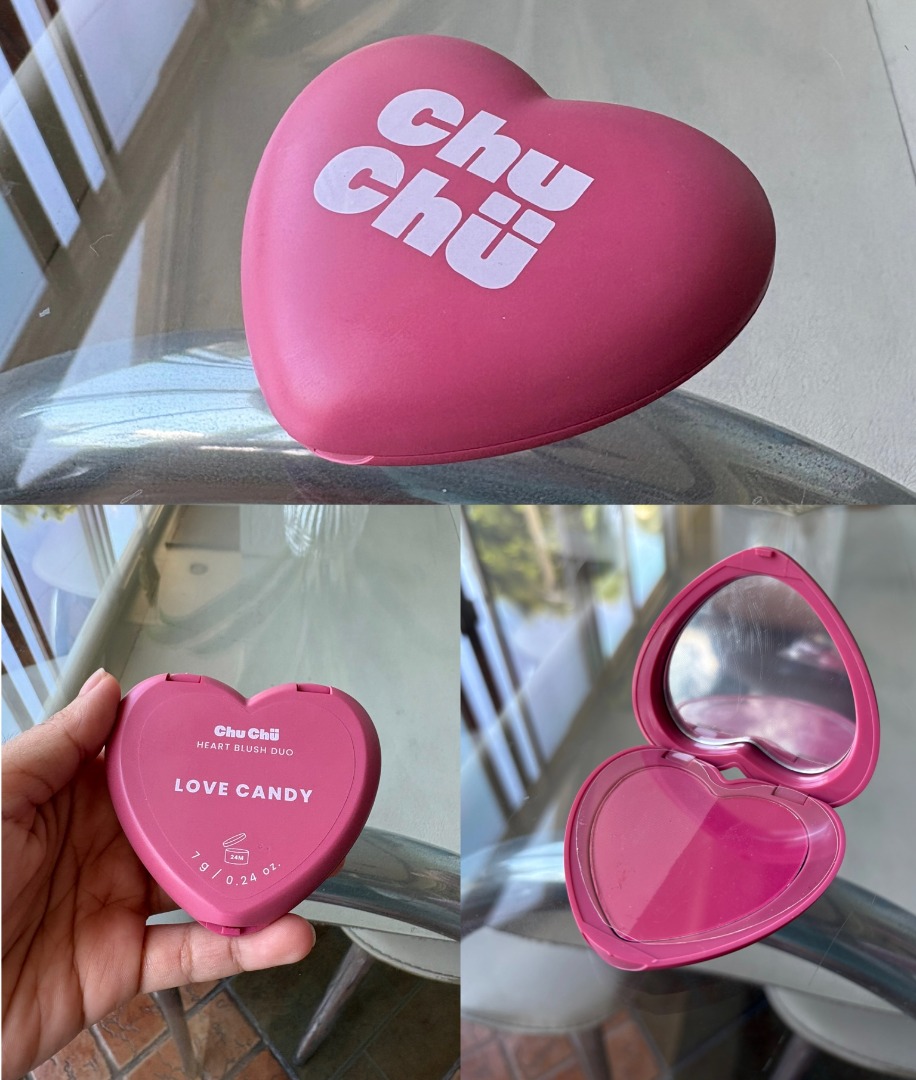 Chu Chu Beauty Make Up Set (Pressed Powder, Blush, Lip Tint), Beauty ...