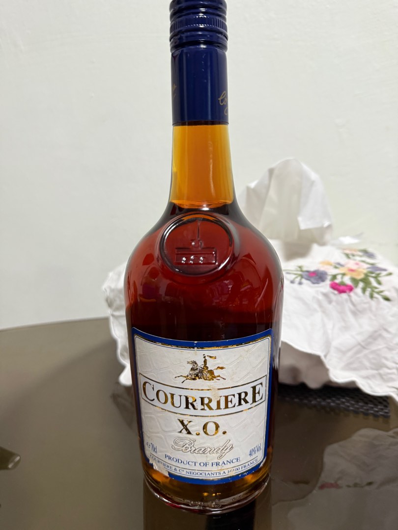 Courriere XO Brandy from France, Food & Drinks, Alcoholic Beverages on ...