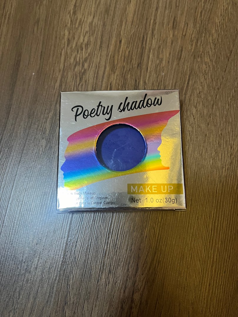 Dark Blue Face Paint, Beauty & Personal Care, Face, Makeup on Carousell