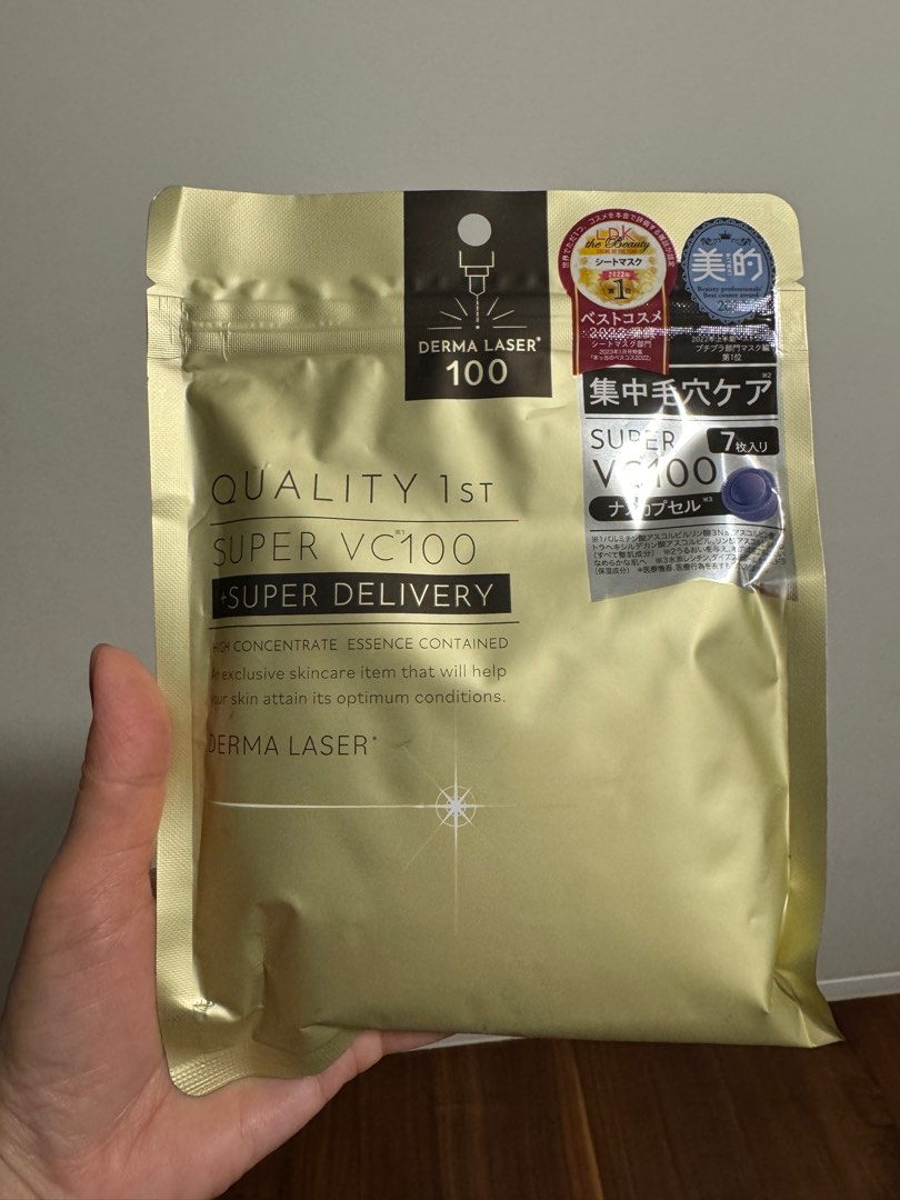 Derma Laser Super VC100 Sheet Mask from Japan, Beauty & Personal Care ...