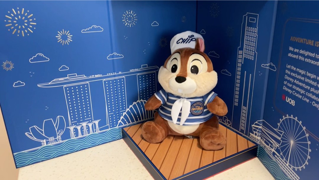 Disney Sailor Chip Plush Toy, Hobbies & Toys, Toys & Games on Carousell