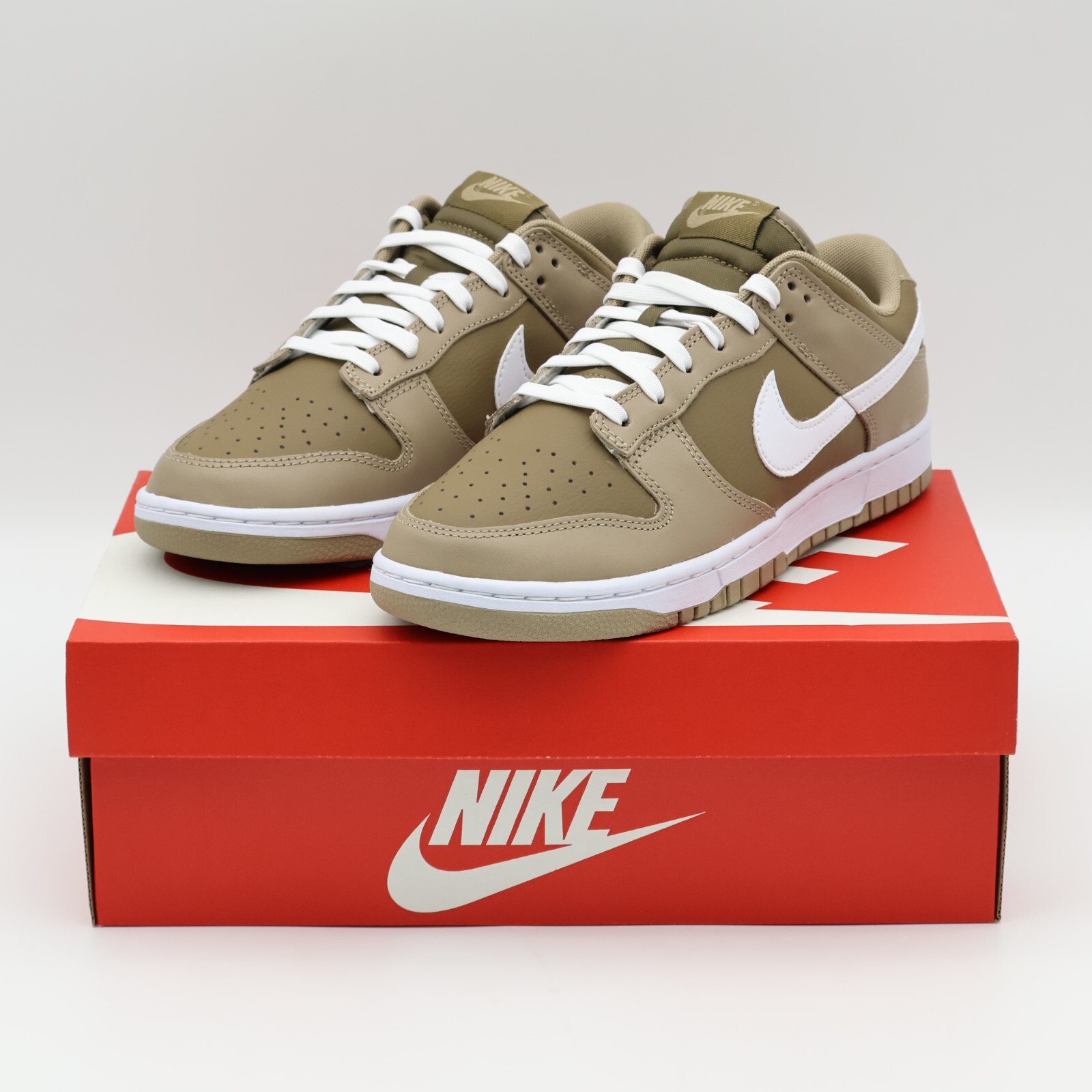 DJ6188-200 Nike Dunk Low Retro Judge Grey Khaki White Hazel Rush Brown ...