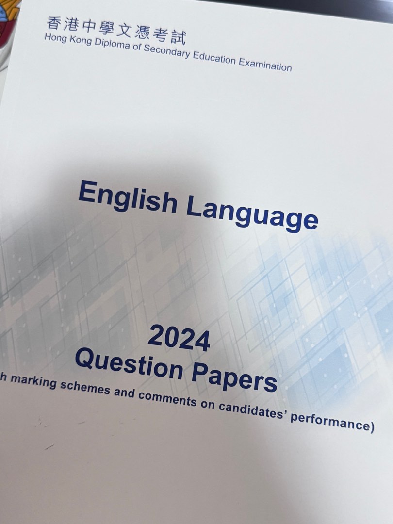 英文dse marking schemes1 9-24, 興趣及遊戲, 書本 & 文具, 教科書 - Carousell