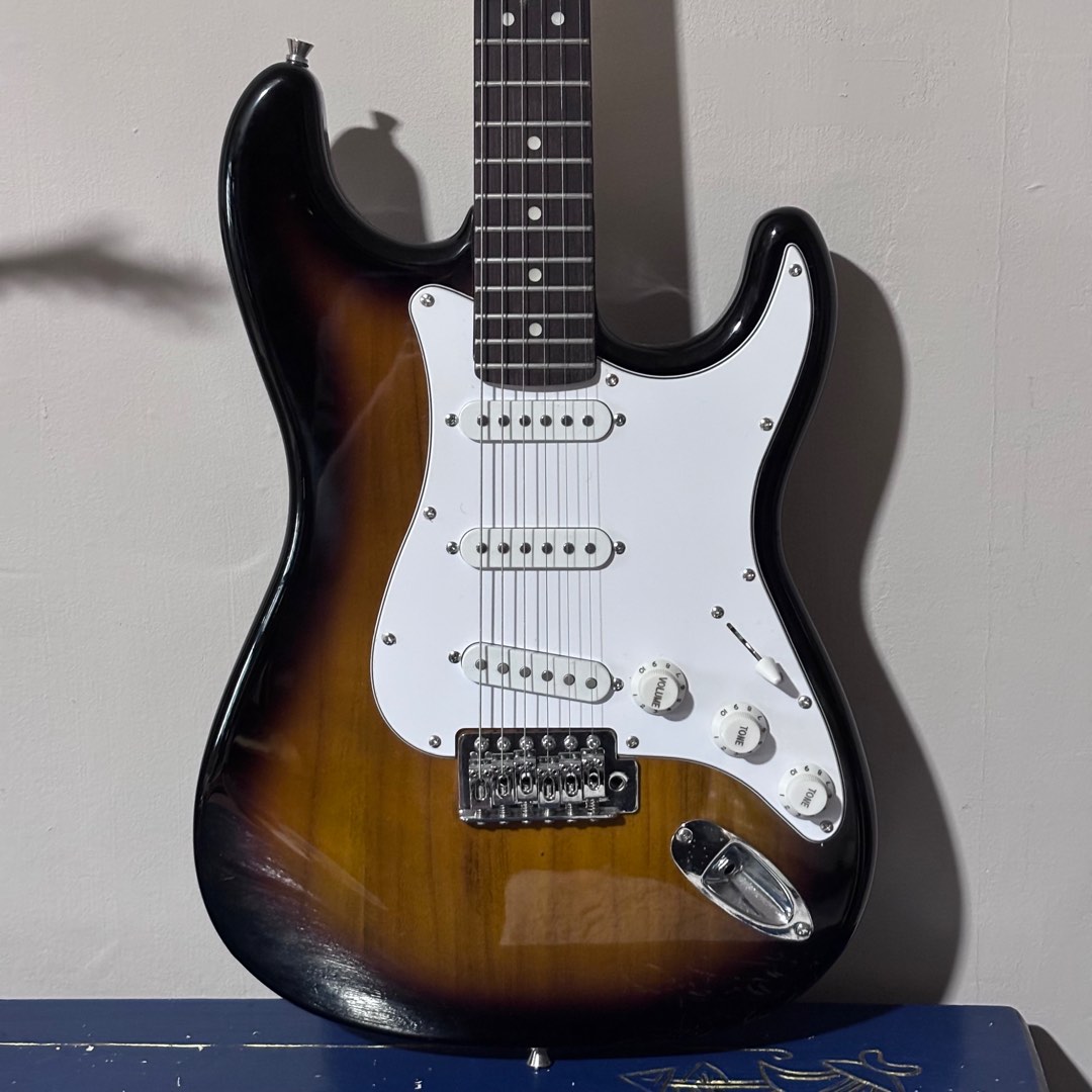 FREE DELIVERY | Beginner Electric Guitar Stratocaster Strat Style SSS ...