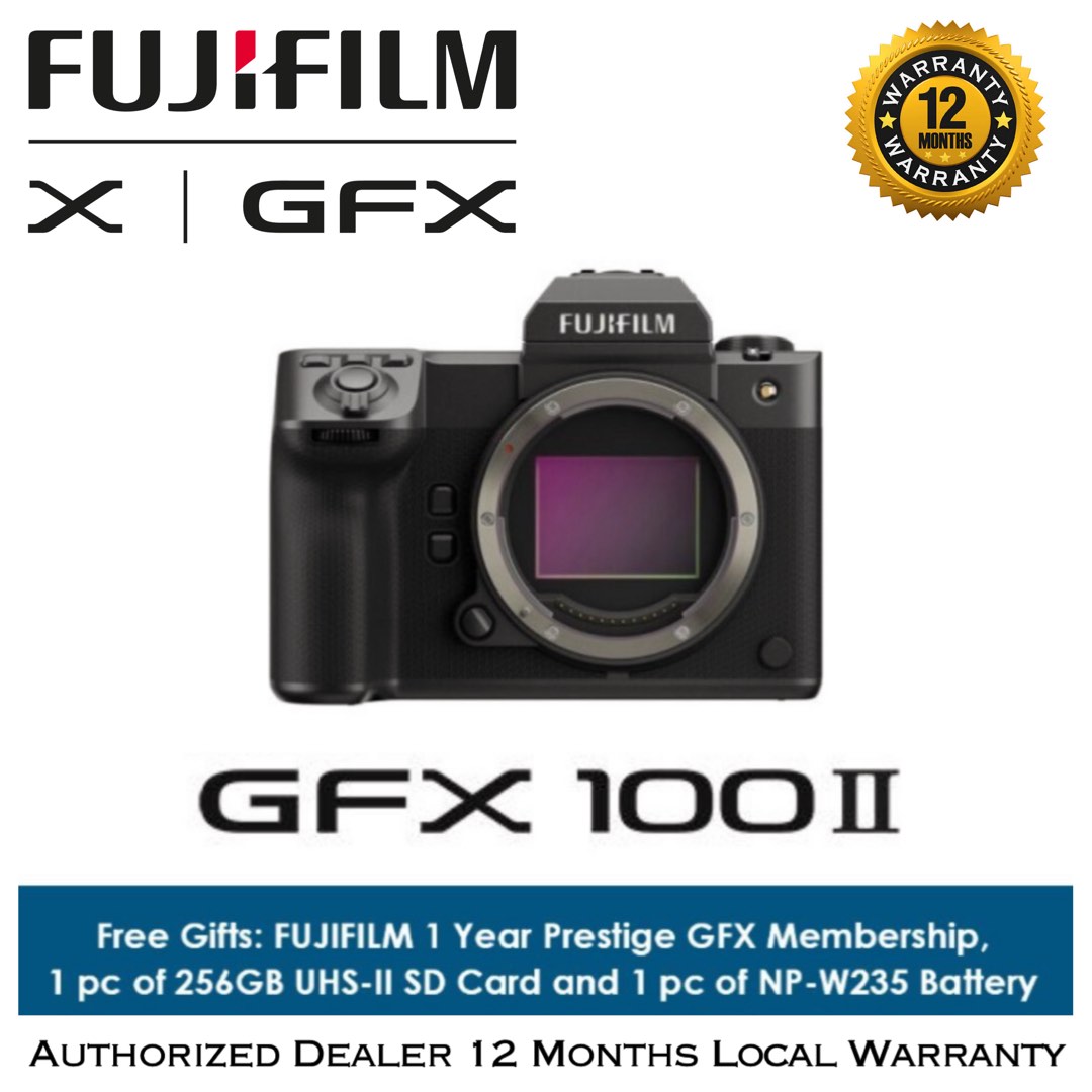 Fujifilm GFX100 II Medium Format Camera | Fuji GFX100II GFX 100II, Photography, Cameras on Carousell