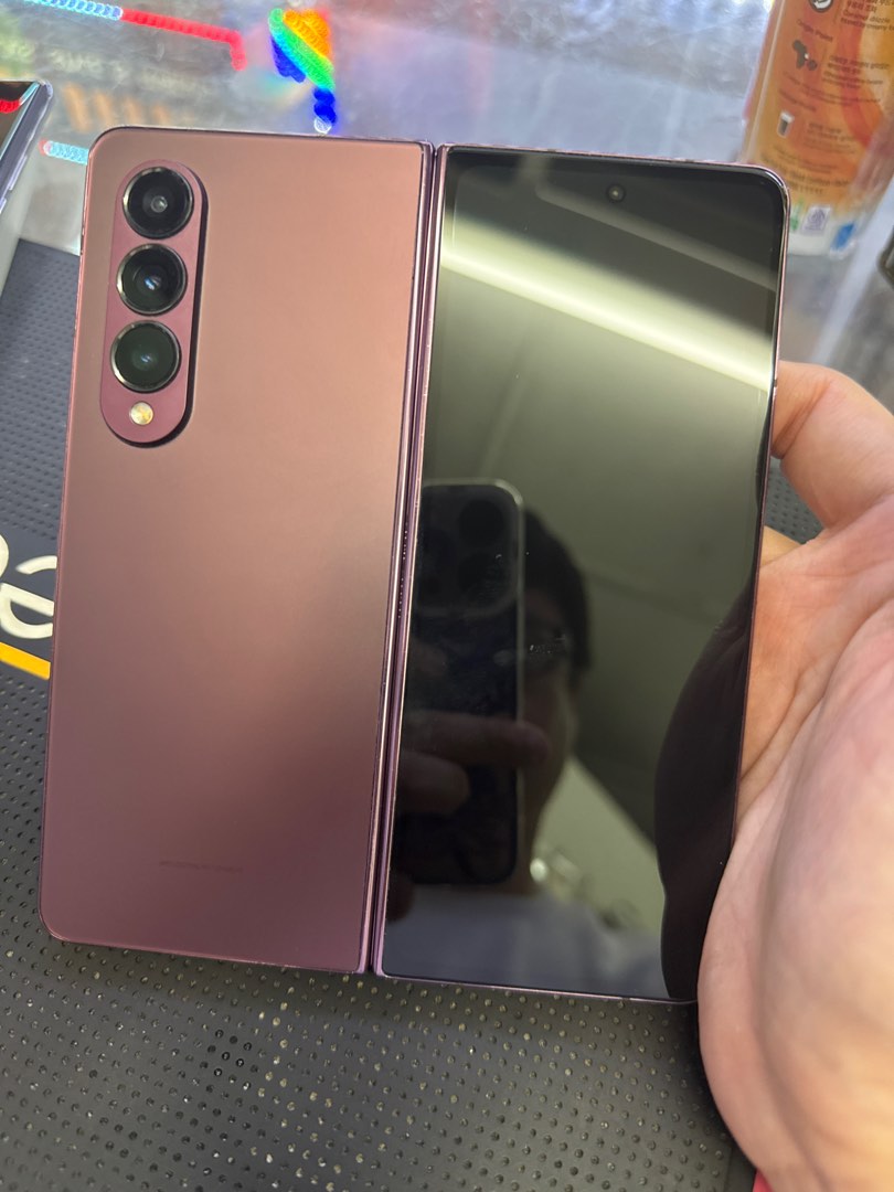 Galaxy Z Fold 4 Burgundy 512GB, Mobile Phones & Gadgets, Mobile Phones ...