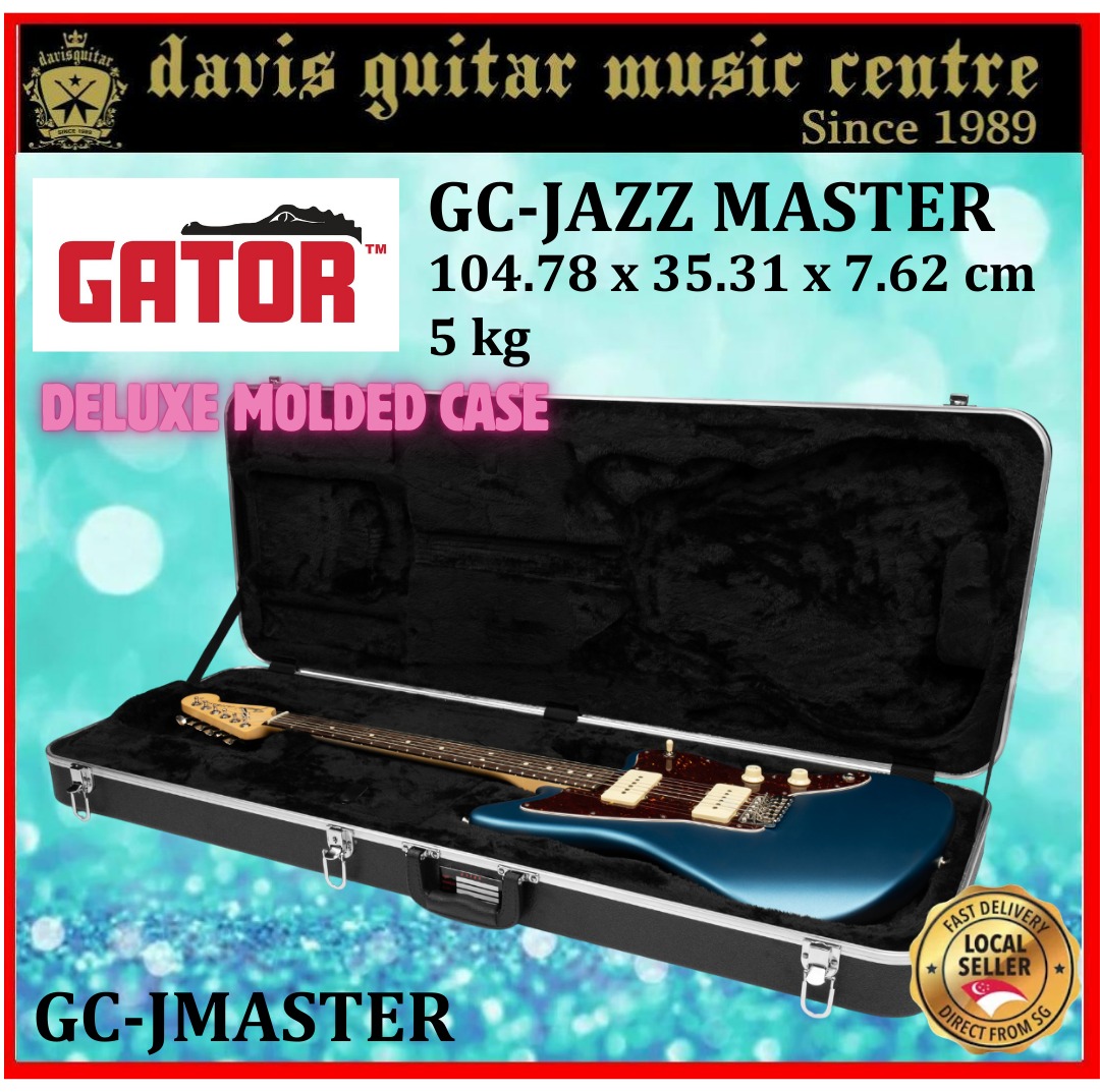 (Sold) Gator Jazz Master Electric Guitar Hard case GC-JMASTER, Hobbies ...