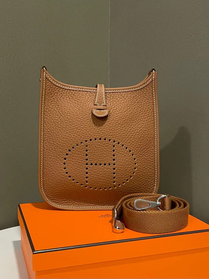 Hermes Mini Evelyn, Luxury, Bags & Wallets on Carousell