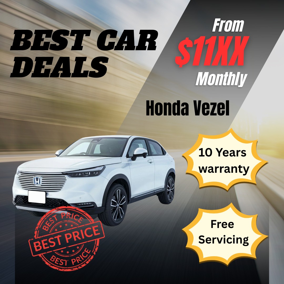 Honda Vezel 1.5G Sensing Auto, Cars, Used Cars on Carousell