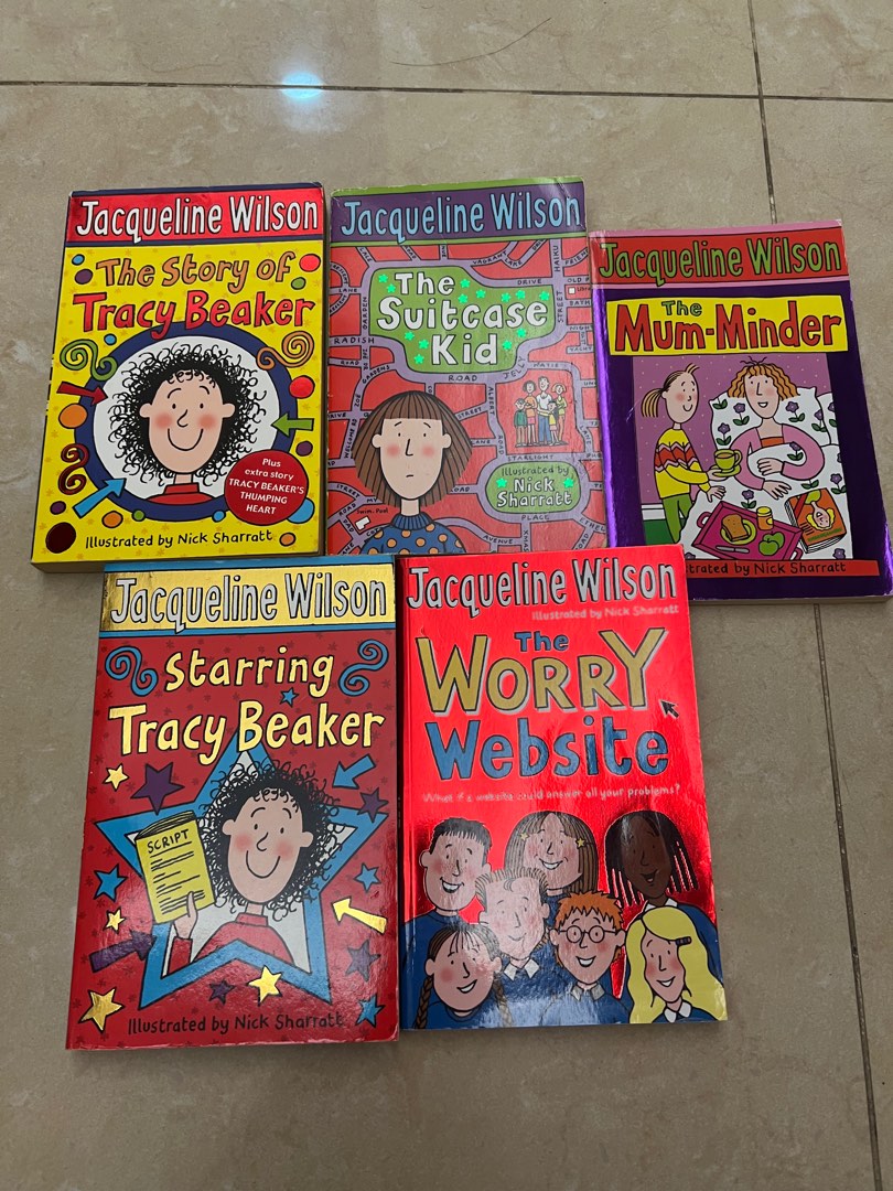 Jacqueline Wilson The mum-minder The suitcase kid The worry website ...