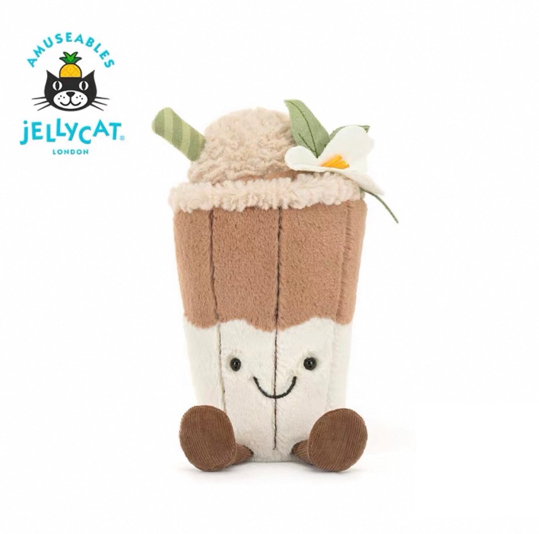 Jellycat Shanghai Exclusive Amuseables Yulania Latte, Hobbies & Toys ...