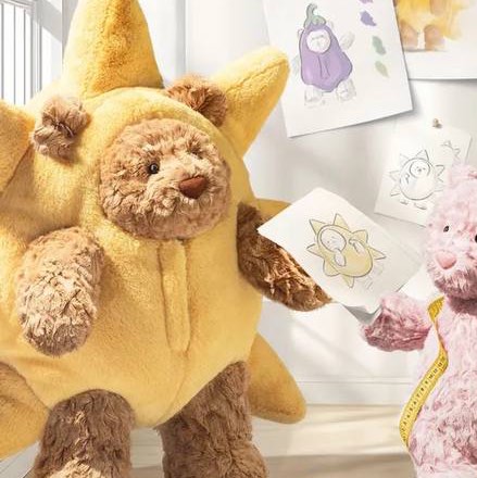 Jellycat Sun Bartholomew Bear, Hobbies & Toys, Toys & Games on Carousell