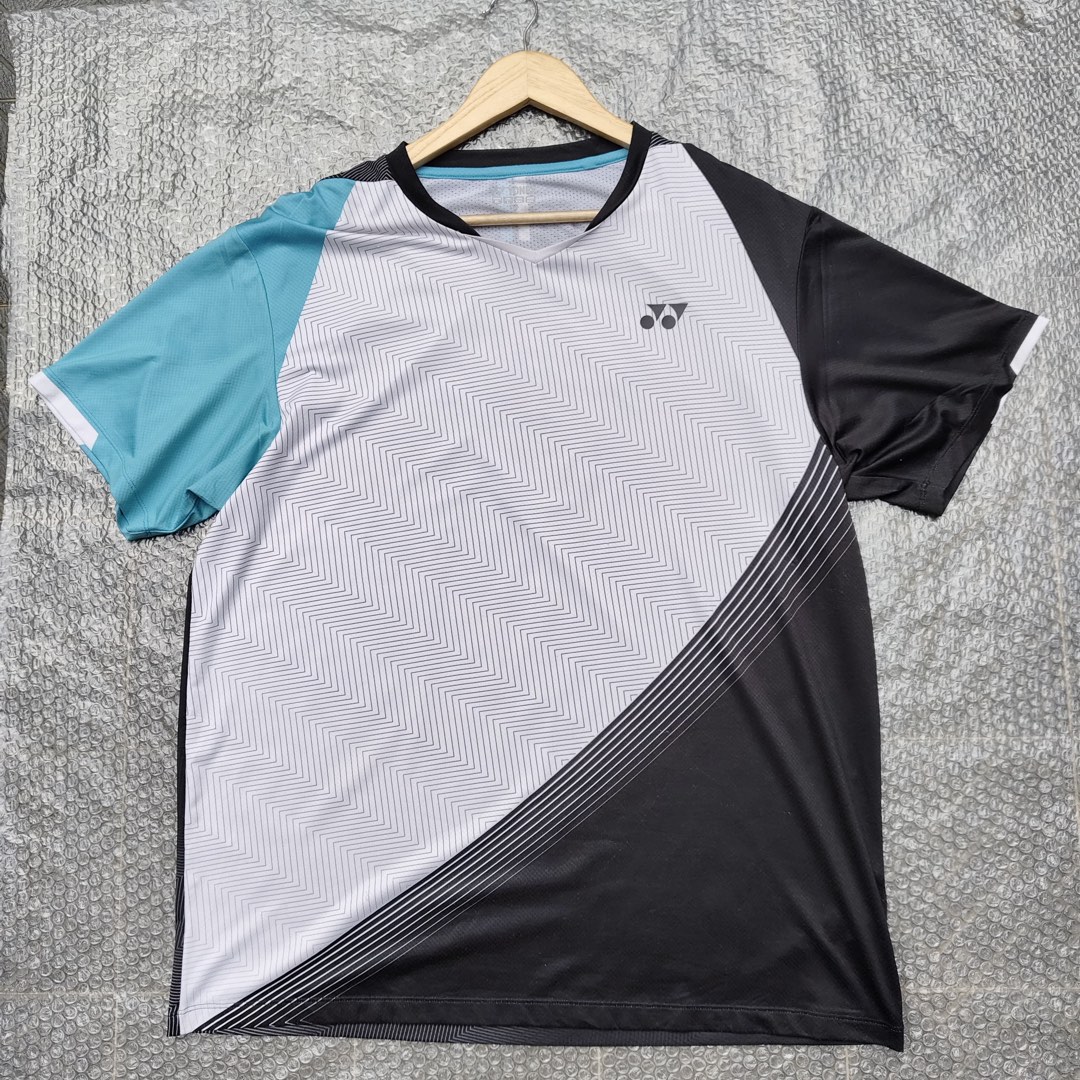 Jersey Yonex Original XL jersey badminton Yonex asli, Fesyen Pria, Pakaian , Atasan di Carousell