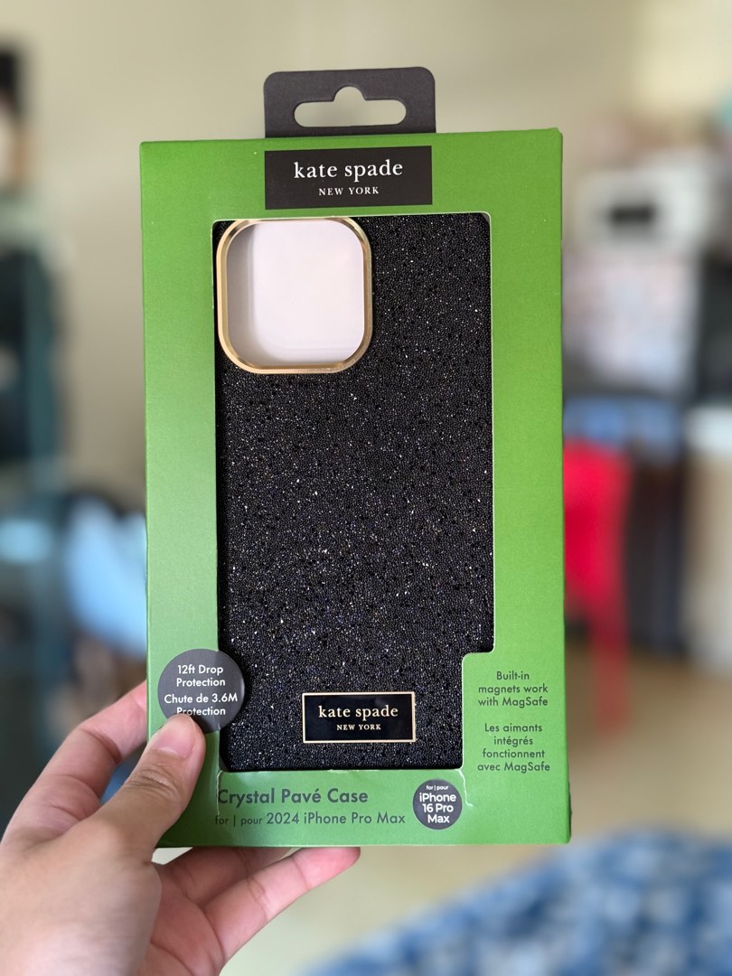 Kate Spade Crystal Pave 16 Pro Max, Mobile Phones & Gadgets, Mobile ...