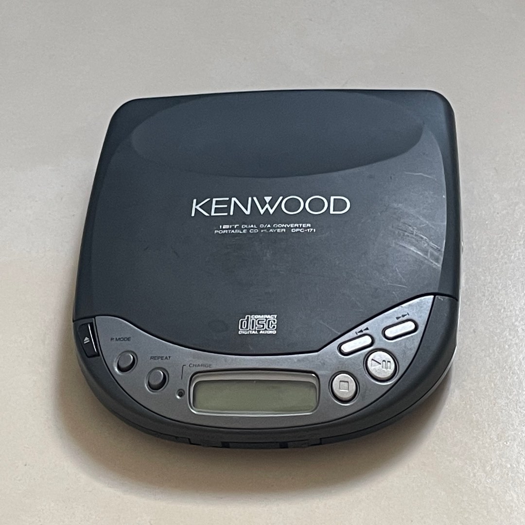 Kenwood DPC-171 CD player black discman, Audio, Portable Music Players ...