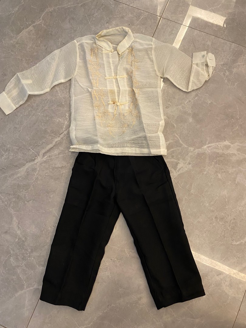 Kids’ Barong Tagalog – Fits 1 to 2 Years Old, Babies & Kids, Babies ...