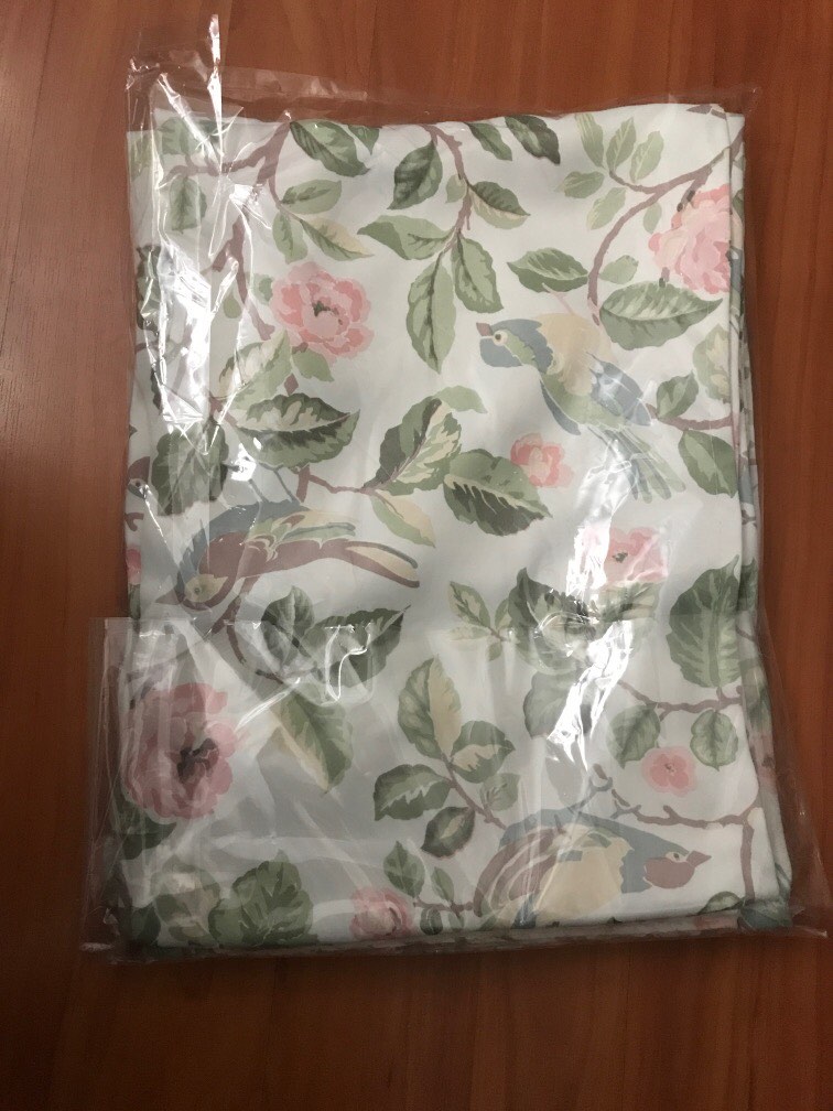 Langsir Curtain Kaison Burung Bunga Daun, Furniture & Home Living, Home ...