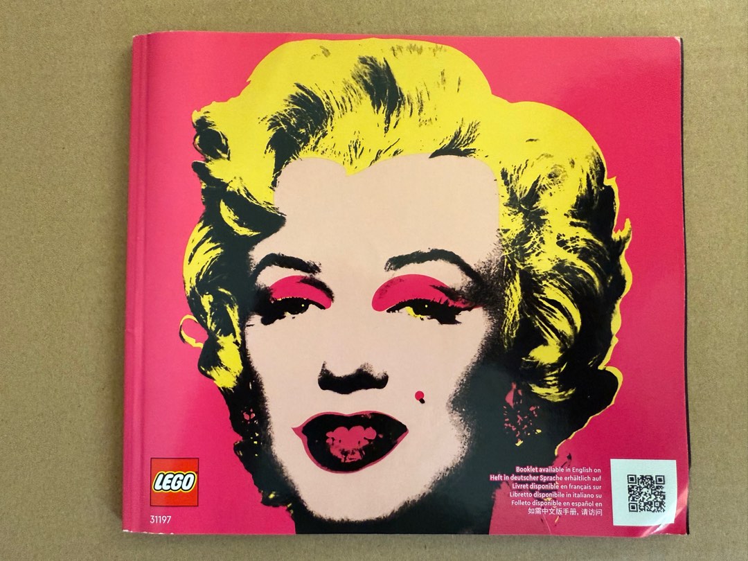 LEGO Art Marilyn Monroe Andy Warhol - 2 boxes selling together ...