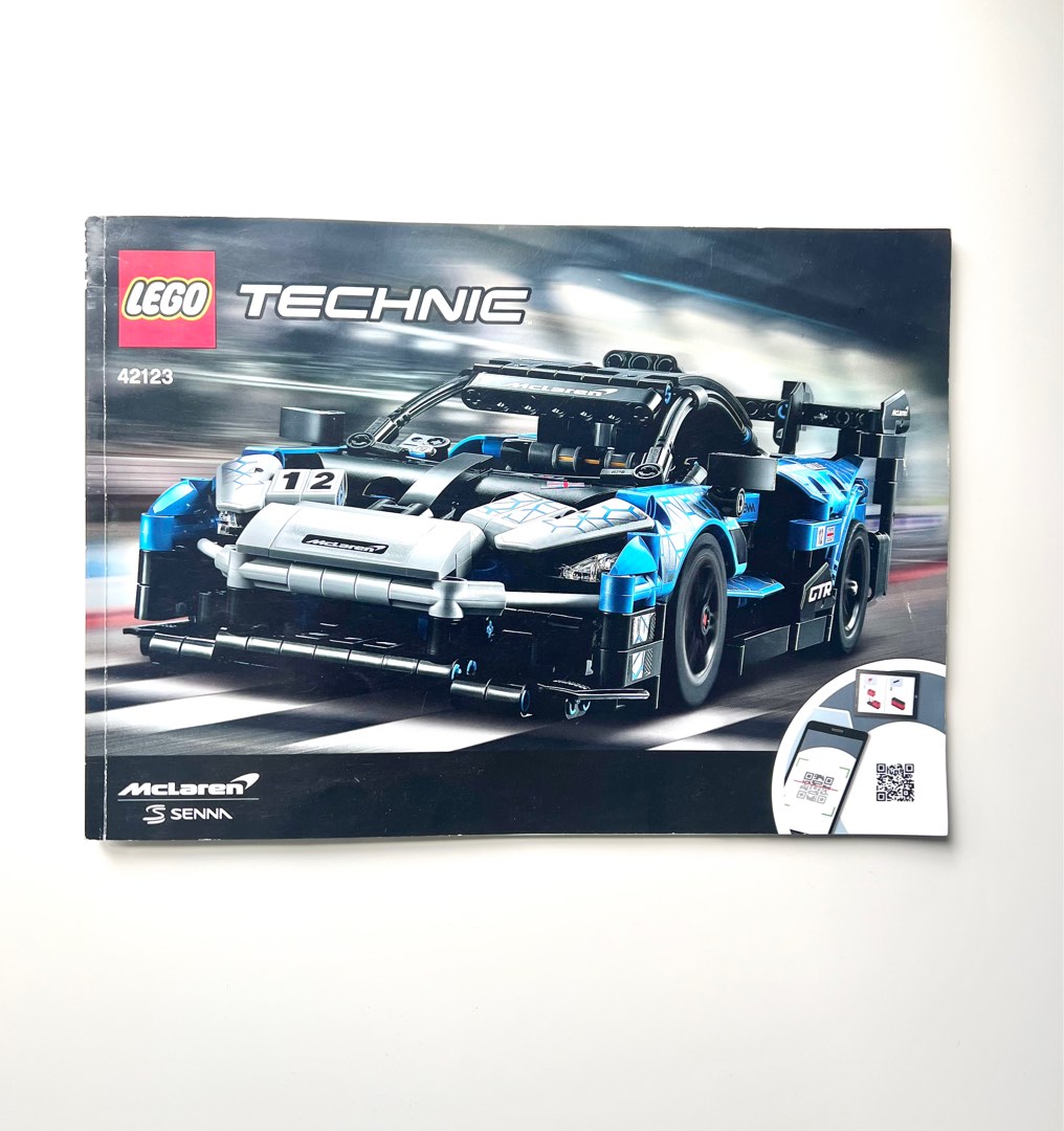 Lego technic McLaren, Lego 42123, Lego instruction book, Lego 42123 ...