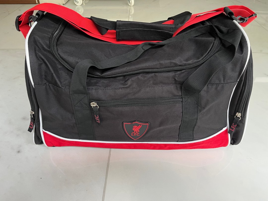 Liverpool Football Duffel Bag, Men's Fashion, Bags, Sling Bags on Carousell