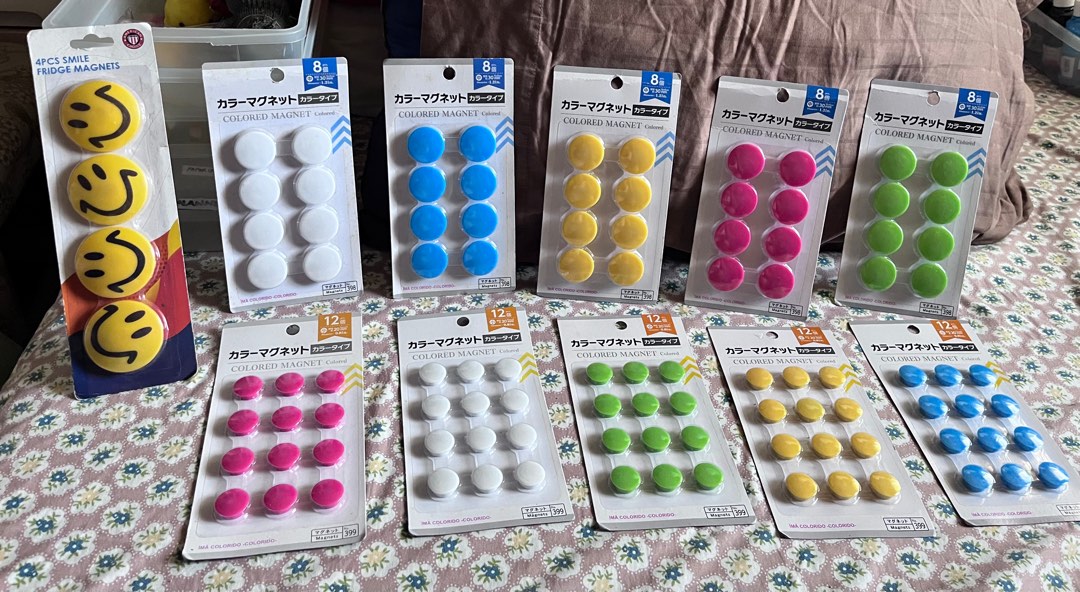 Magnets (set), Hobbies & Toys, Stationary & Craft, Craft Supplies ...