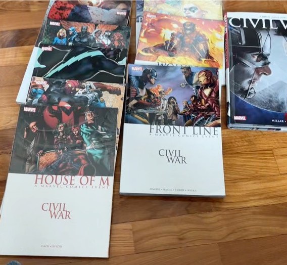 Marvel Civil War Comics Collection, Hobbies & Toys, Books & Magazines ...