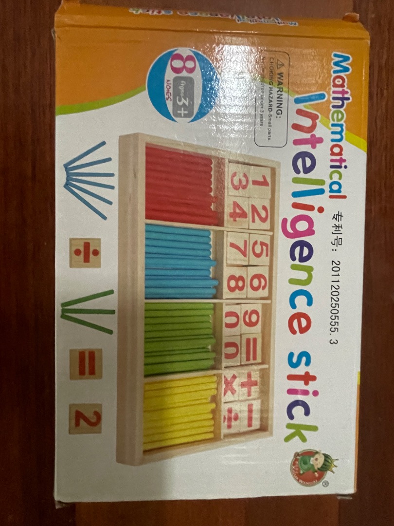 Mathematical Intelligence Sticks, Hobbies & Toys, Toys & Games on Carousell