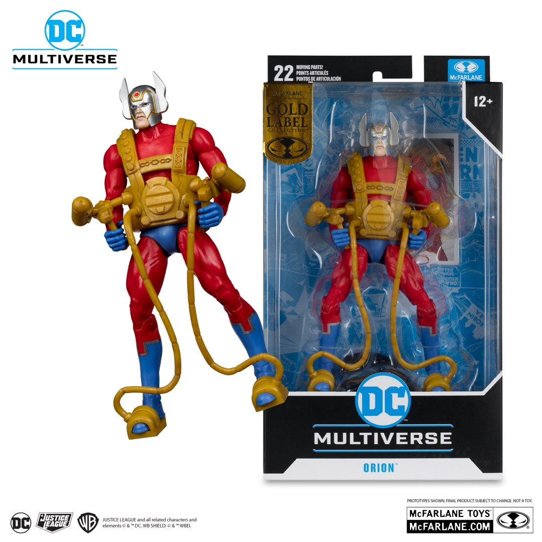 Mcfarlane Toys DC Multiverse ORION (NEW GODS) GOLD LABEL (Target ...