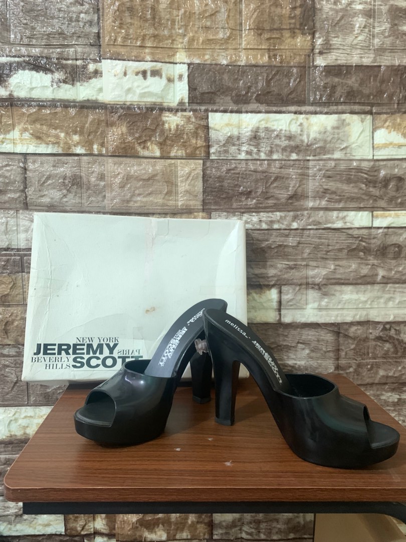 Melissa x Jeremy Scott, Women's Fashion, Footwear, Heels on Carousell