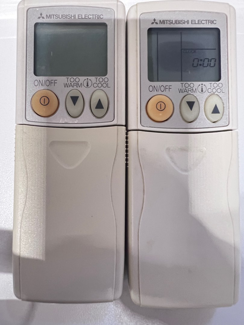 Mitsubishi aircon controller (original), TV & Home Appliances, Portable ...